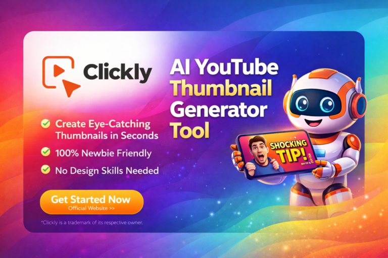 Clickly Review – Is This AI YouTube Thumbnail Tool Worth It?